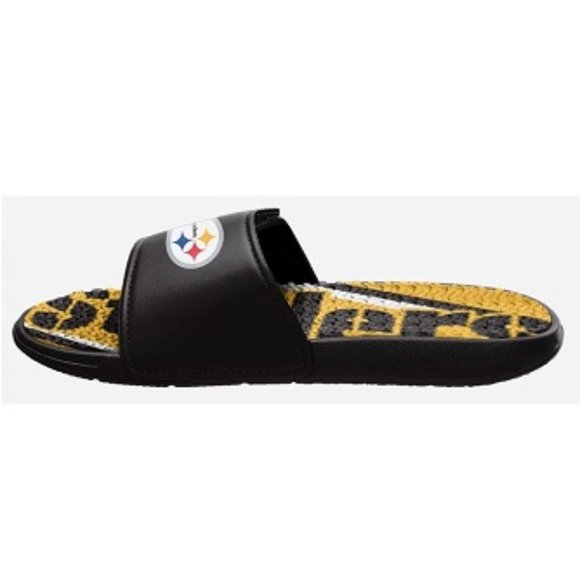 FOCO | Shoes | Pittsburgh Steelers Gel Slides Sandels Nfl | Poshmark